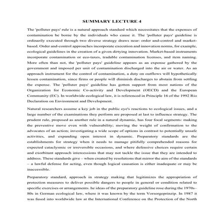 Summary lecture 4 vac044 | PDF