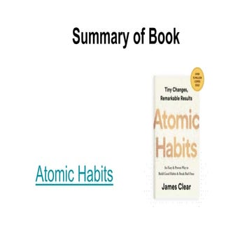 Summary of Book Atomic Habits.pptx