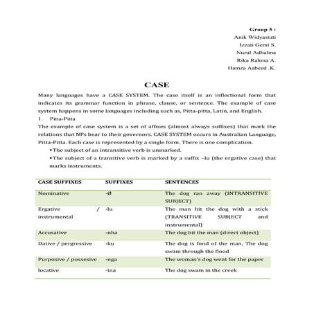 Summary of case | PDF