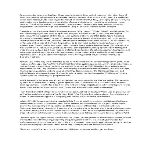 Summary of roles and responsibilities 07 21-2019 | PDF | Free Download