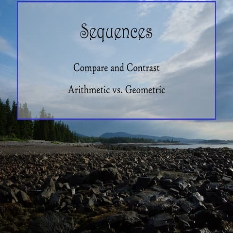 Sequence and Series Review | PPT