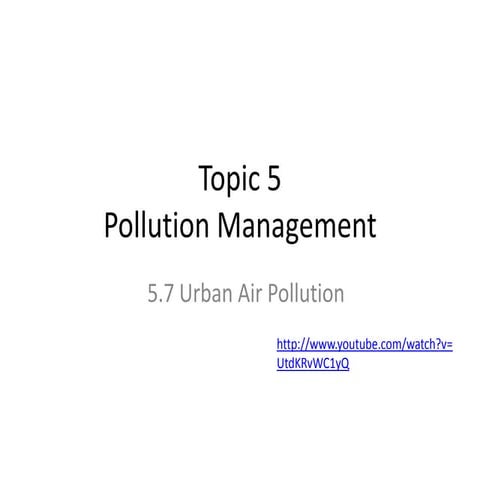 Summary of topic 5.7 | PPTX | Indoor Environmental Quality | Home & Garden