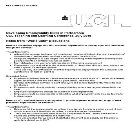 Practice based learning in Higher Education | PPT