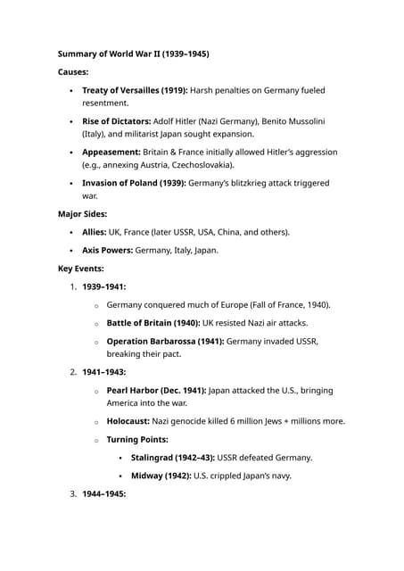 THE FULL STORY / OF THE WORLD SECOND WAR | PDF