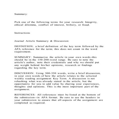 DEFINITION a brief definition of the key term followed by the APA r.docx