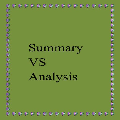 Summary english 102 | DOCX