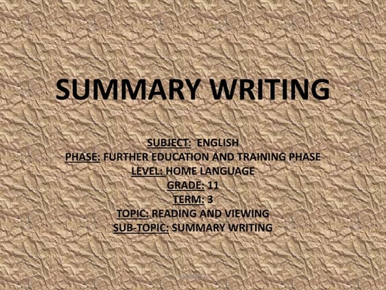 Types of paragraphs | PPTX