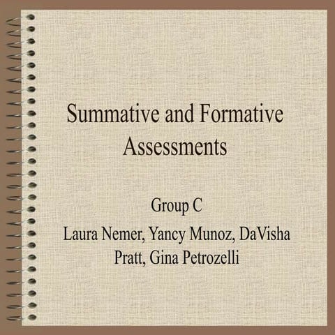 Summative and Formative Assessments1.ppt