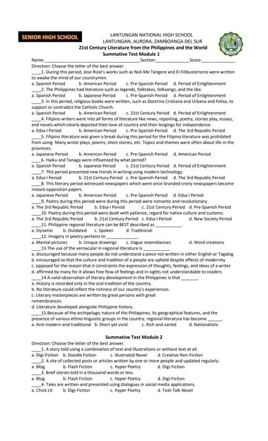 2nd quarter test-oral com.docx