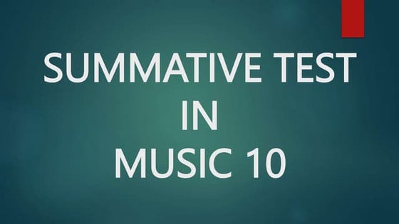 Music 10 DLL Q2 W1.docx | Music | Entertainment