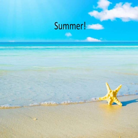 Summer! | PPTX
