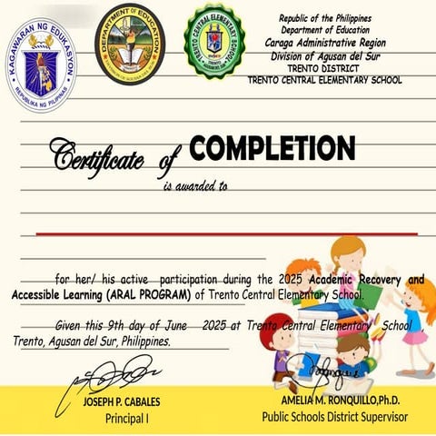Summer-Aral-Program-Certificate-TCES.pptx