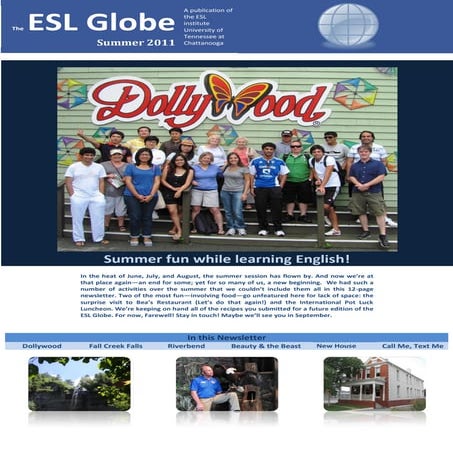 Summer 2011 esl newsletterfinal5 | PDF