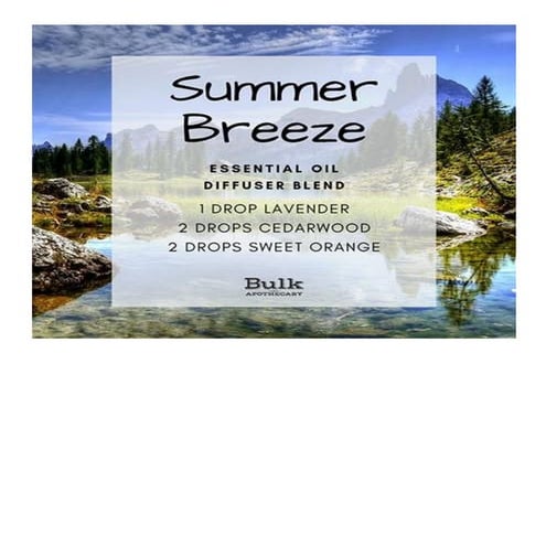 Summer breeze diffuser recipe | PDF