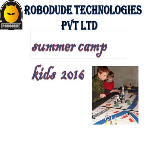 Summer camp for school kids | PPT
