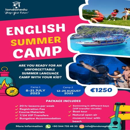 Londonedu English Summer Camp | PDF
