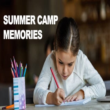 Summer Camp Memories - Make a Scrapbook | PDF