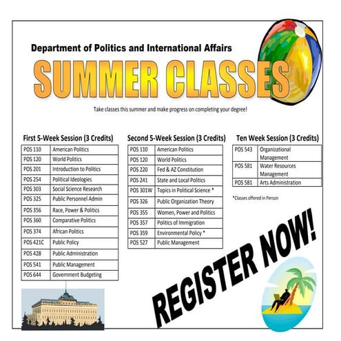 Summer Classes, 2010 | PDF
