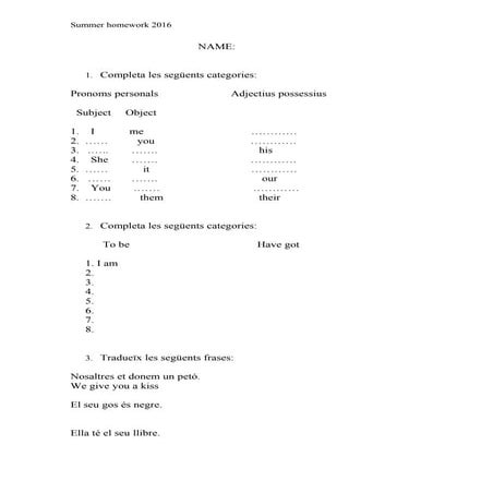 Summer holiday 2017 | PDF