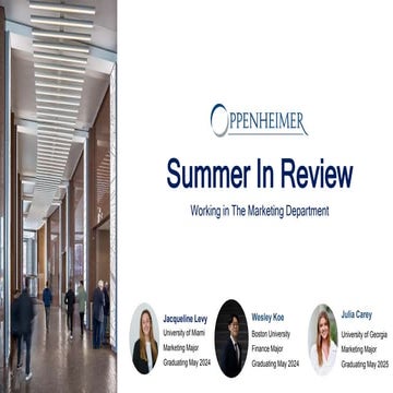 Summer in Review | PPTX | Social Networking | Internet