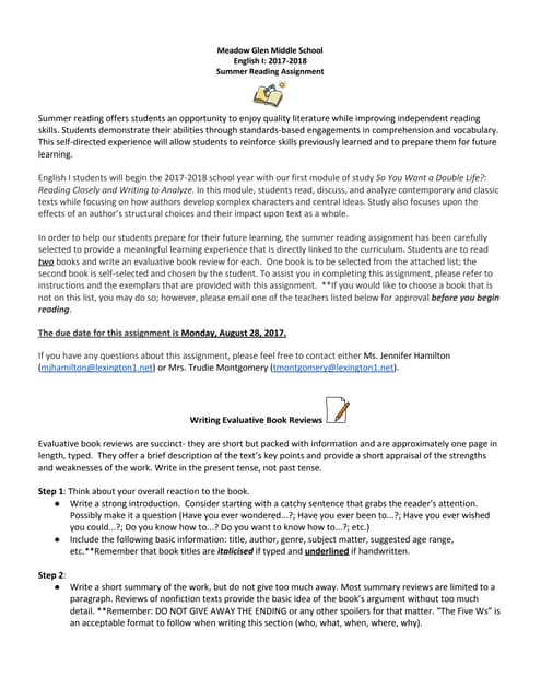 Fireflies Reading Program Instructions and Parent Form | PDF