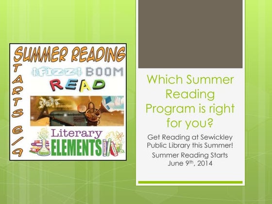 Own the Night; 2012 Summer Reading flyer | PDF