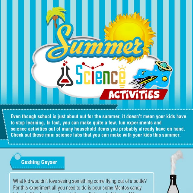 Summer Science Activities | PDF