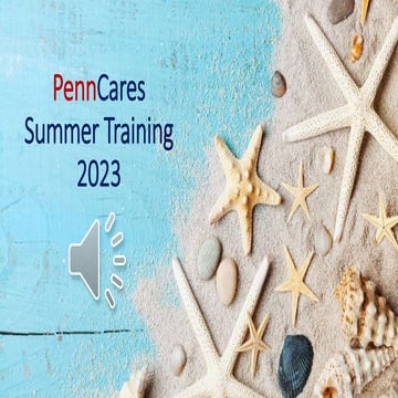 Summer Training 2023 | PPTX