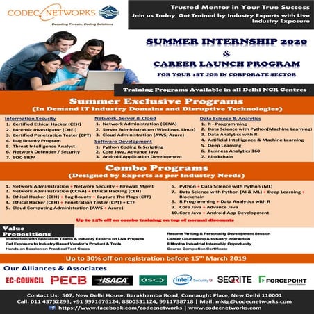 Summer training program | PDF