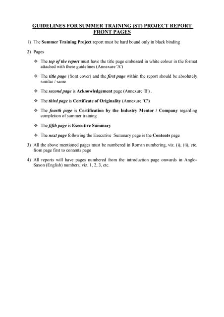 Format of Summer Training Report BBA pdf.pdf