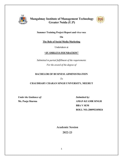 Sociale relevance project | PDF