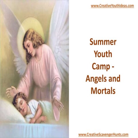 Summer Youth Camp - Angels and Mortals | PPTX