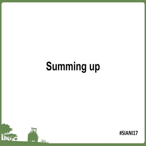 Summing up the day! | PPT