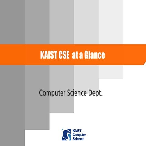 Summit2013 choi - kaist-cs-intro | PDF | Technology & Computing