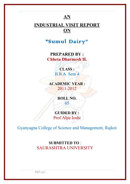 Amul dairy presentation | PPT