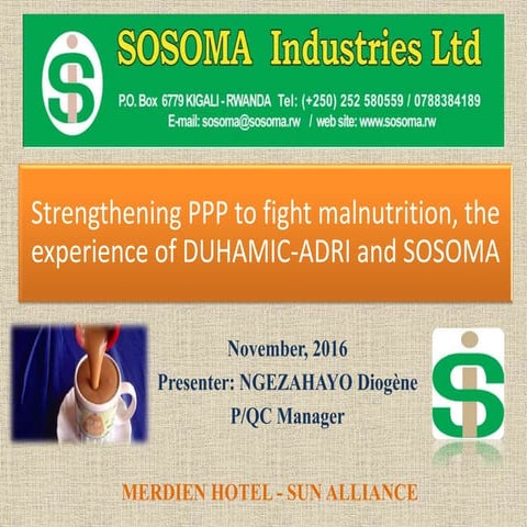 SUN CS Learning Route in Rwanda 2016- SOSOMA ppt | PPTX