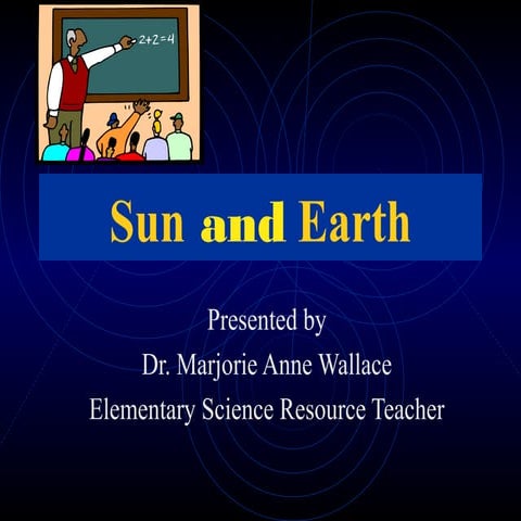 Sun and earth | PPT