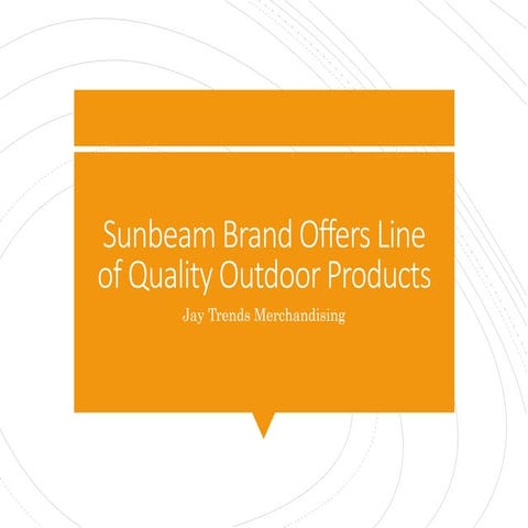 The Bluetooth Solar Outdoor Speaker Table by Sunbeam | PPTX