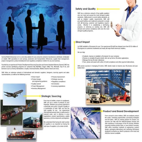 Sun Brochure Inside Cover | PPT