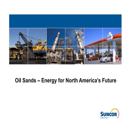 Suncor and Its Oil Sands Operations | PDF