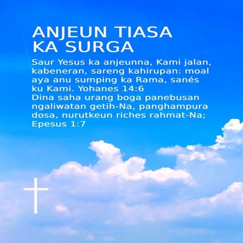 Sundanese Gospel Tract - You Can Be Sure of Heaven | PDF | Christianity ...
