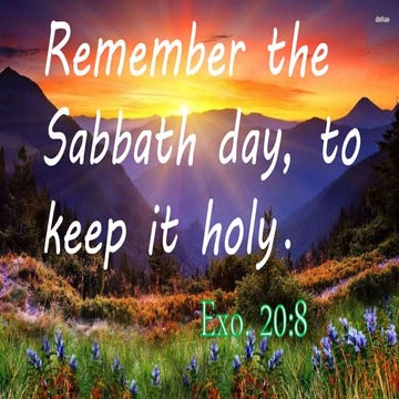 Sunday law updates | PPTX