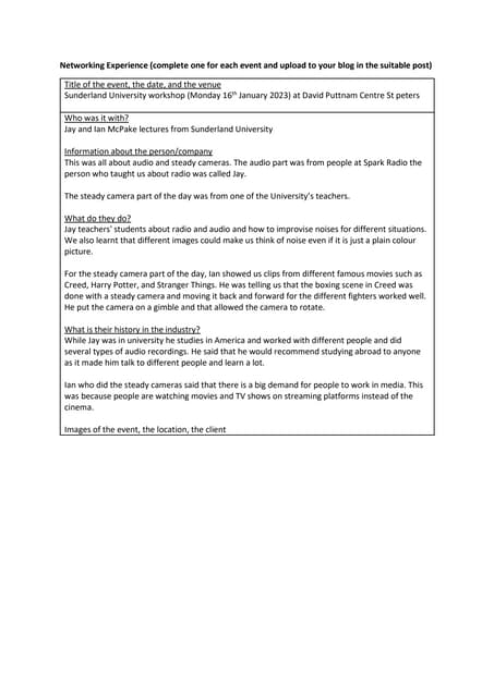 Unit 2 learning aim d | DOCX