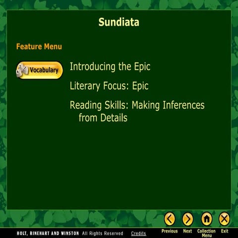 Sundiata power point | PPT