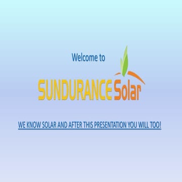 Solar Energy Presentation | PPT