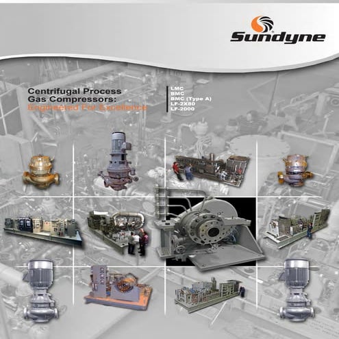 Sundyne _ Compressor de Gás e Bombas Centrífugas | PDF
