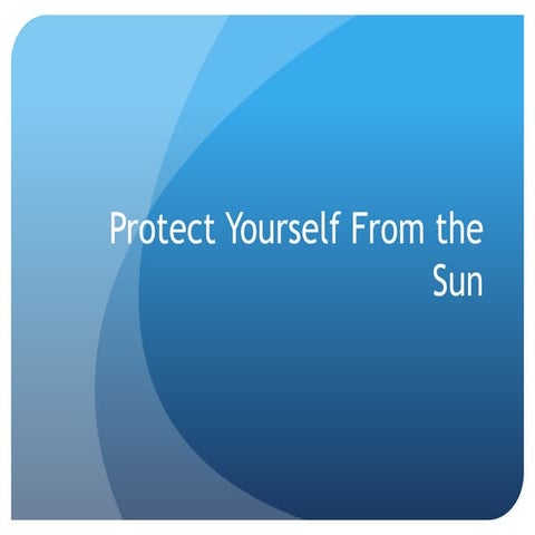 Sun exposure | PPTX