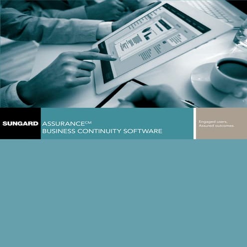 SunGard Assurance-CM - Business Continuity Software | PDF