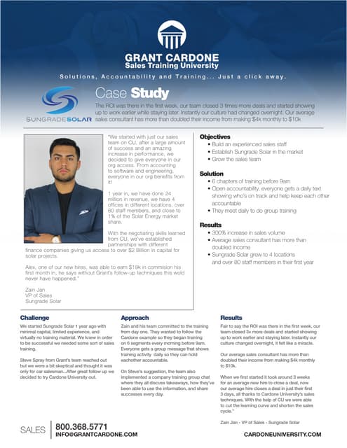Cardone University Information Booklet | PDF