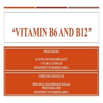 Sunil Shirahatti - VITAMINS.pptx detailed notes of vitamin | PPTX
